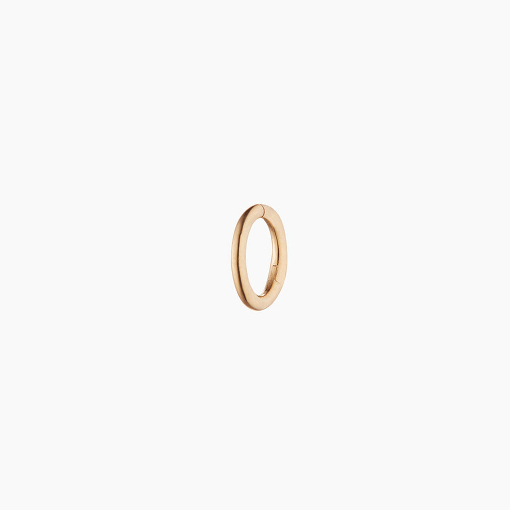 Men's 6mm Solid Gold Sleeper Hoop | Otiumberg Jewellery