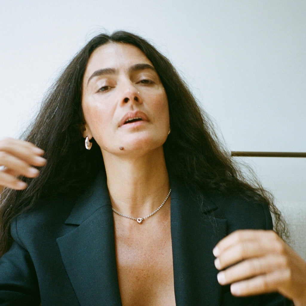 Chunky Silver Link Up Necklace | Solid Silver Chain | Otiumberg Jewellery